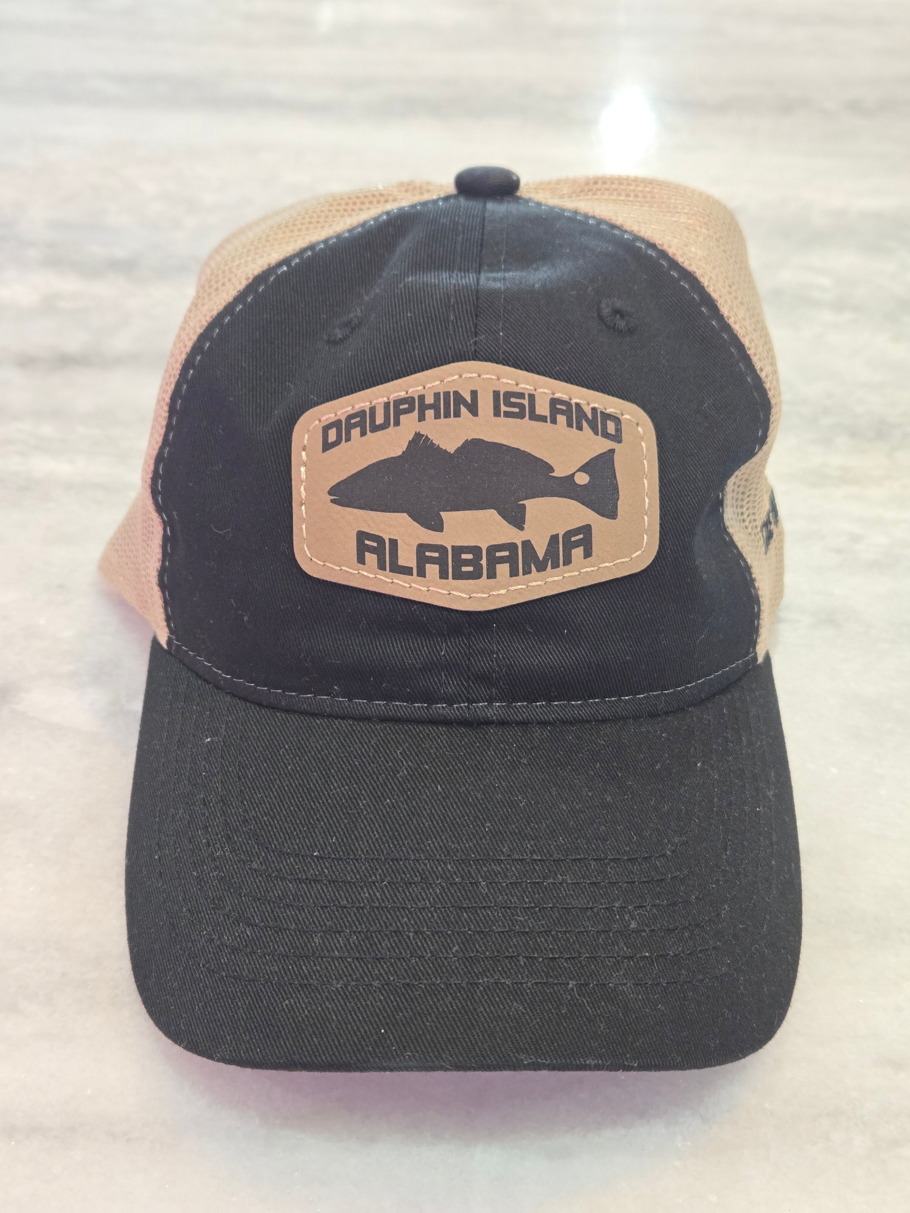 REDFISH LEATHER PATCH HAT – The Hippie Fish